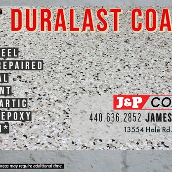 J&P Coatings Introduces Revolutionary Duralast® Polyaspartic Coating ...