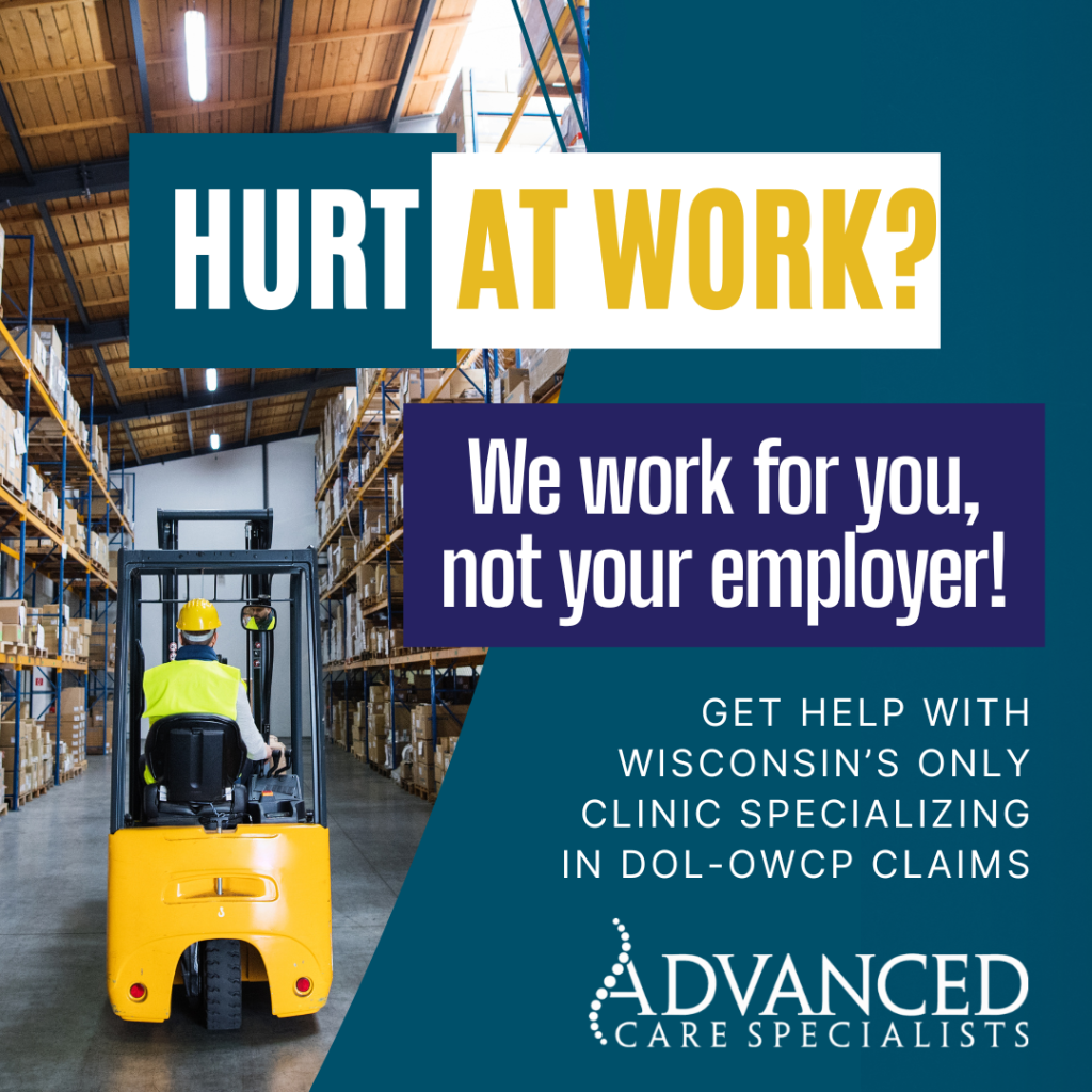 Wisconsin’s Only DOL-OWCP Clinic Leads the Fight for Injured Workers in ...